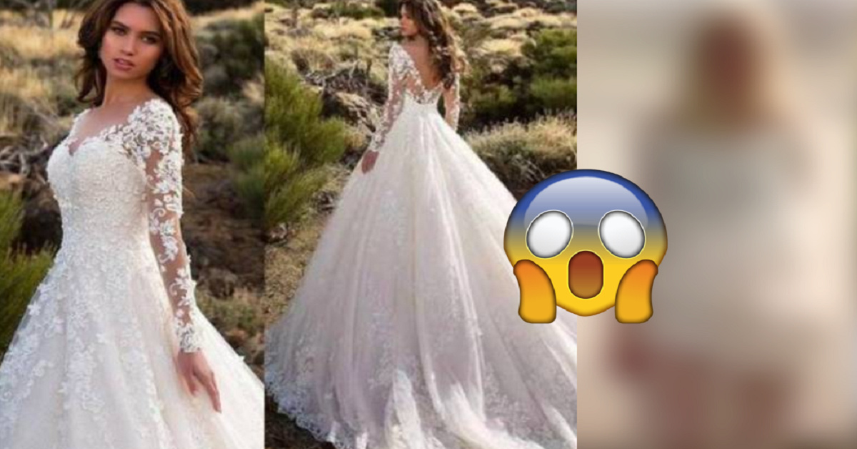 Prestes a se casar, noiva compra vestido online, mas o modelo que ...