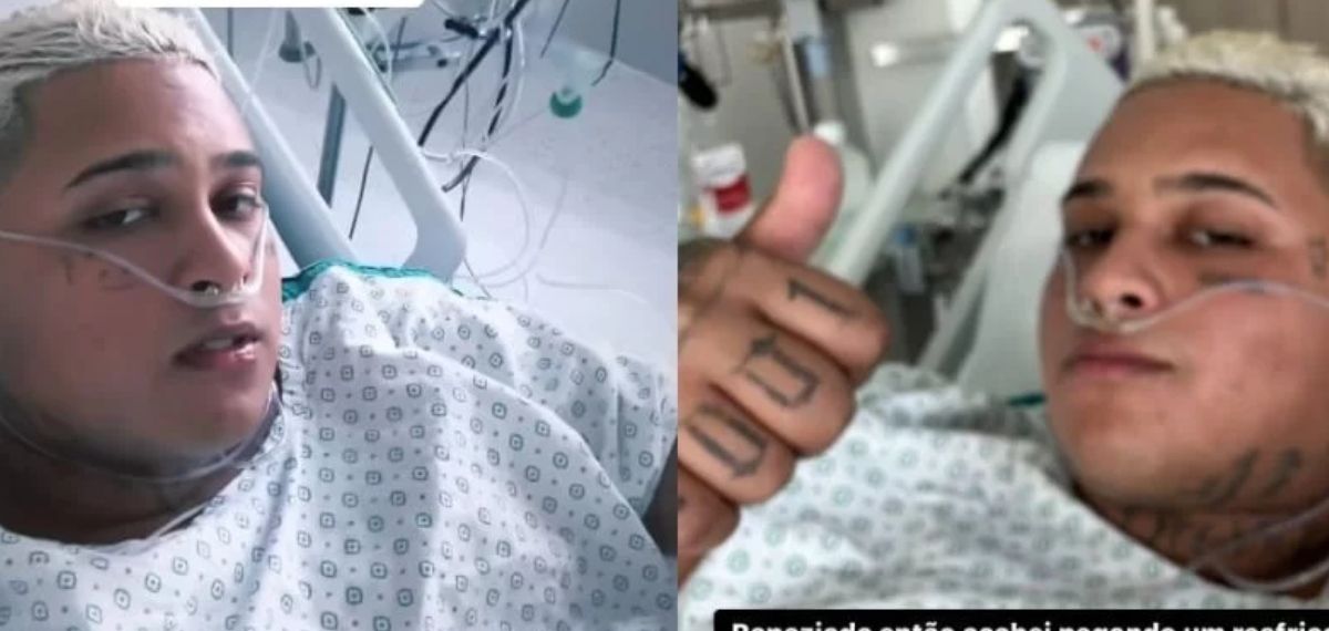 Em turnê na Europa, cantor do hit 'Tubarão te amo' é internado na UTI na Bélgica